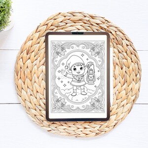 Cute Sweet Gnomes Coloring, Bold and Easy Coloring Page for Adults,cute ...