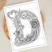 Mandala Letter & Number Coloring Pages Bundle: Floral Alphabet ...