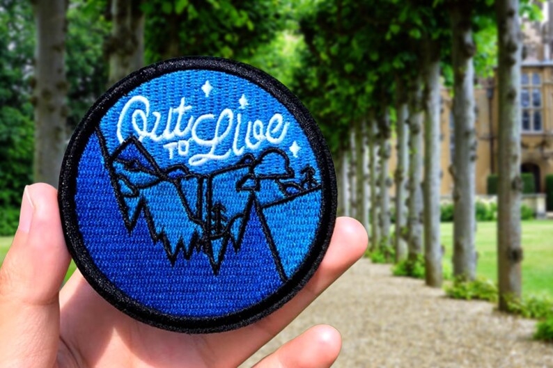 Custom Embroidered Logo Patches, Iron On, Sew On, Hook & Loop - Etsy