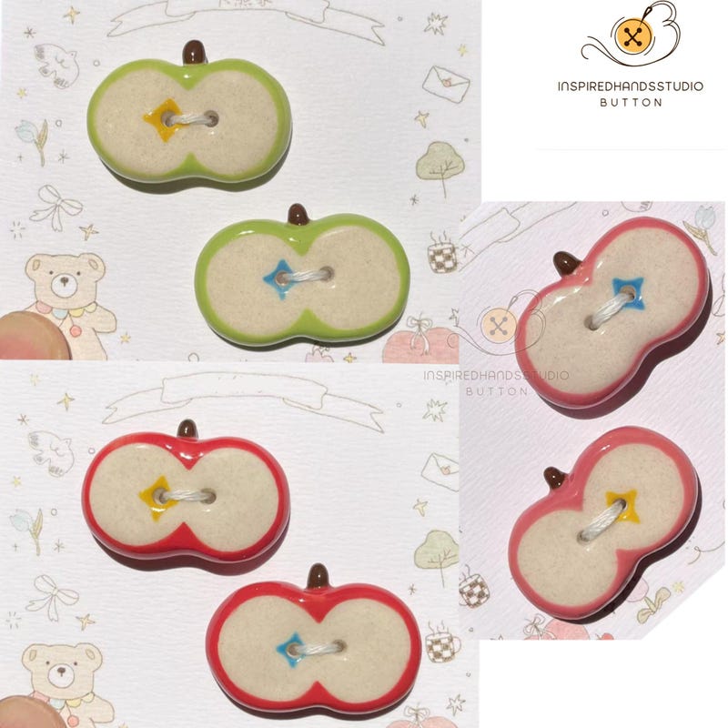 Fruit Buttons - Etsy