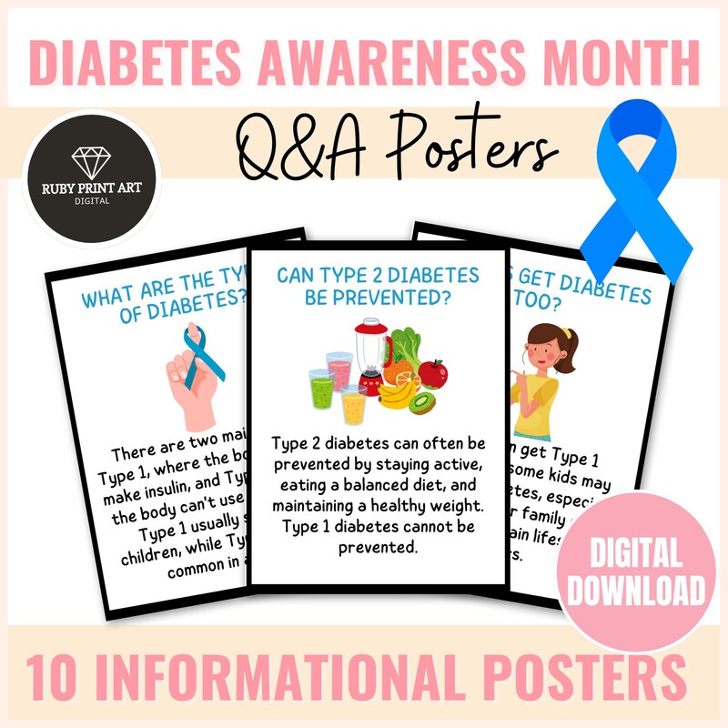 Diabetes Awareness - Etsy