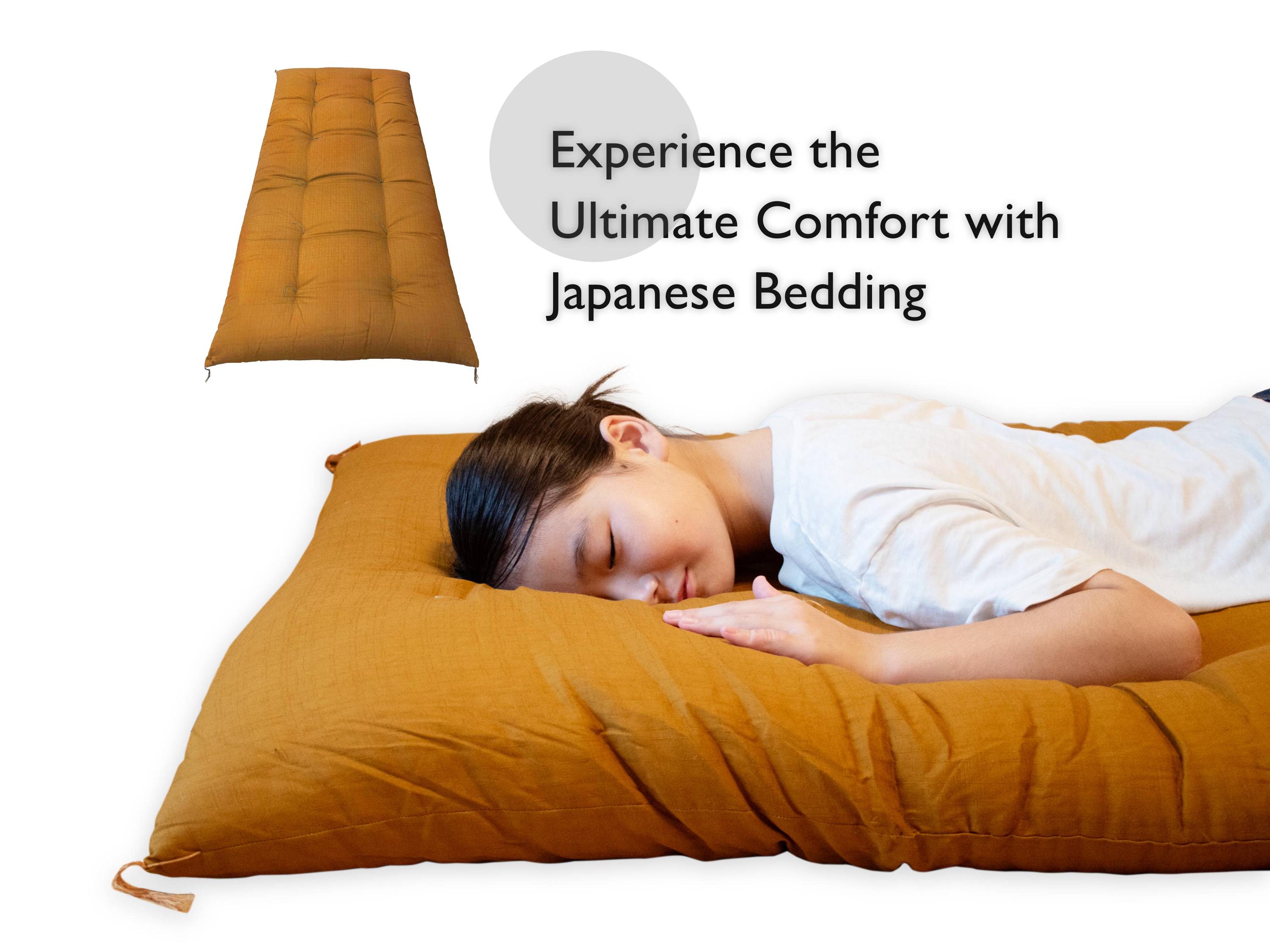 Authentic Japanese Futon | Artisan-made Shikibuton With 100% Natural ...