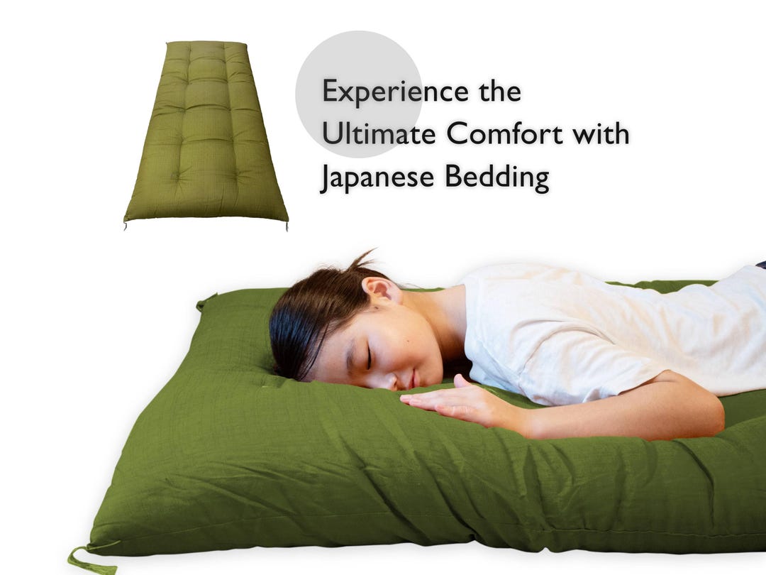Authentic Japanese Futon | Artisan-made Shikibuton With 100% Natural ...