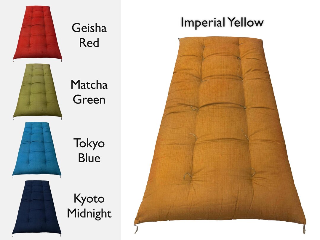 Authentic Japanese Futon | Artisan-made Shikibuton With 100% Natural ...