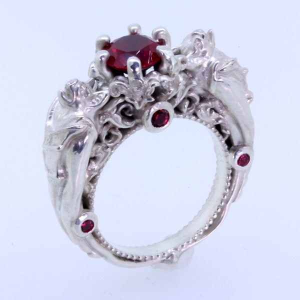 Victorian Scrollwork Ring - Etsy