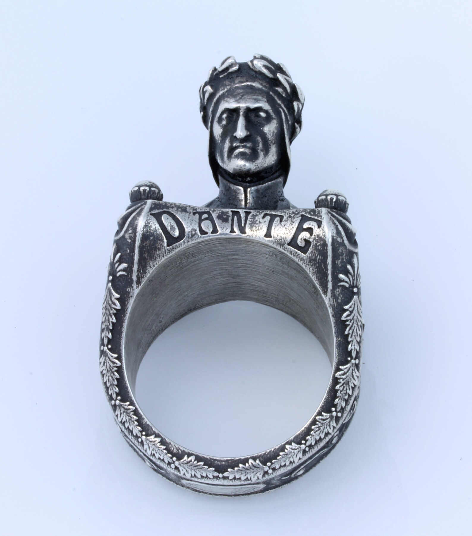 Dante Alighieri Sculpture Ring Dante's Inferno Divine - Etsy