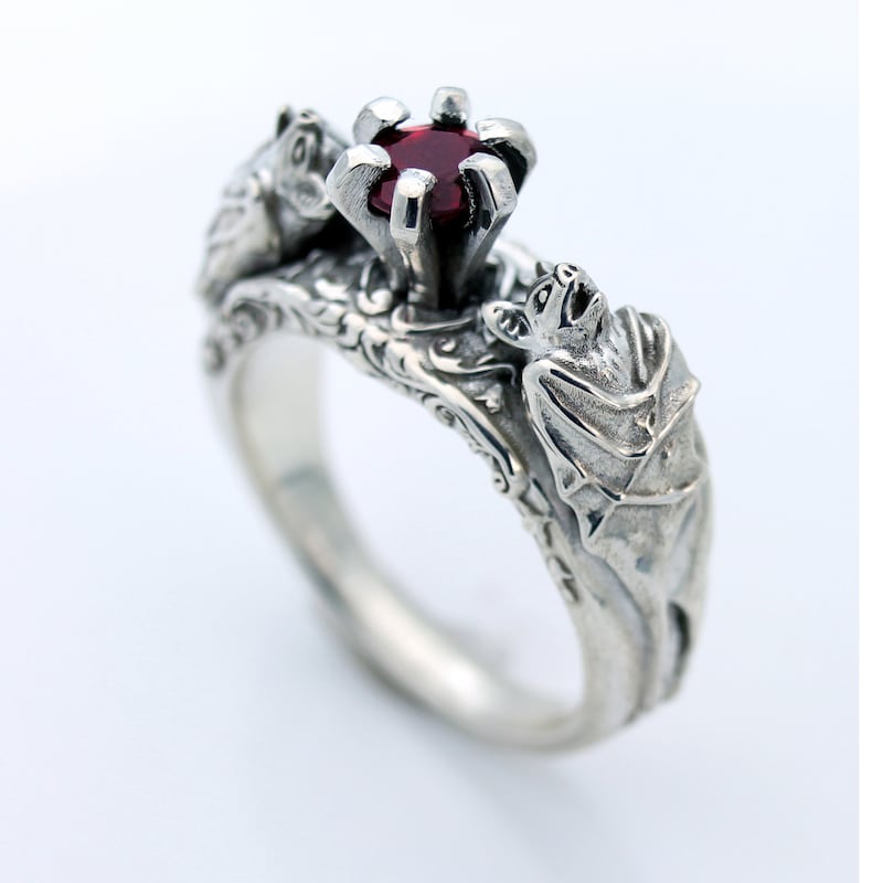 Bat Ring - Etsy