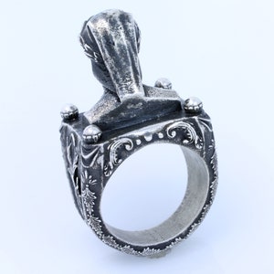 Dante Alighieri Sculpture Ring Dante's Inferno Divine Comedy Poetry ...