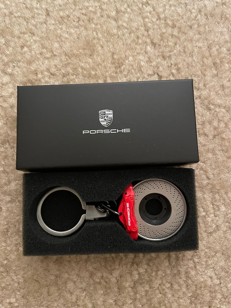 Red Brake Caliper Keychain 911 GT3 GT2 GT4 Spyder Key Ring Fob - Etsy