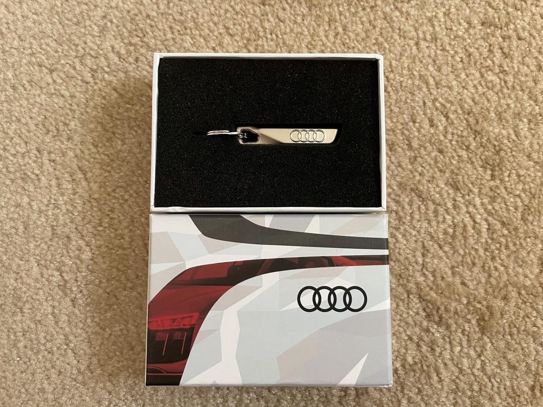 Audi Sports Key Ring Stainless Steel Silver 3181500400 - Etsy