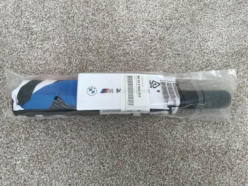 NIB~ BMW M Motorsport Pocket Umbrella - Etsy