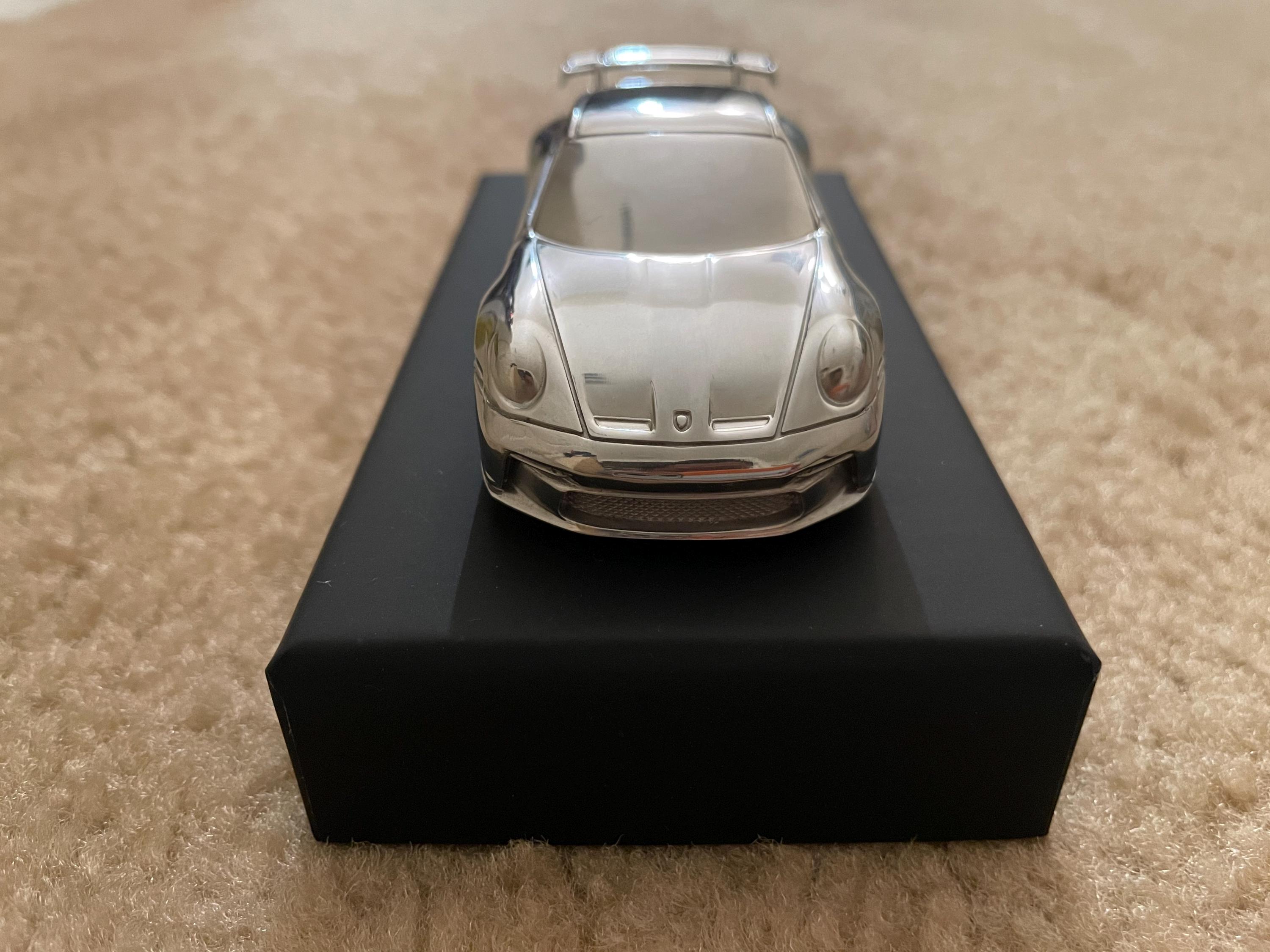 Porsche 911 992 GT3 1:43 Paperweight Aluminum Chrome Model - Etsy
