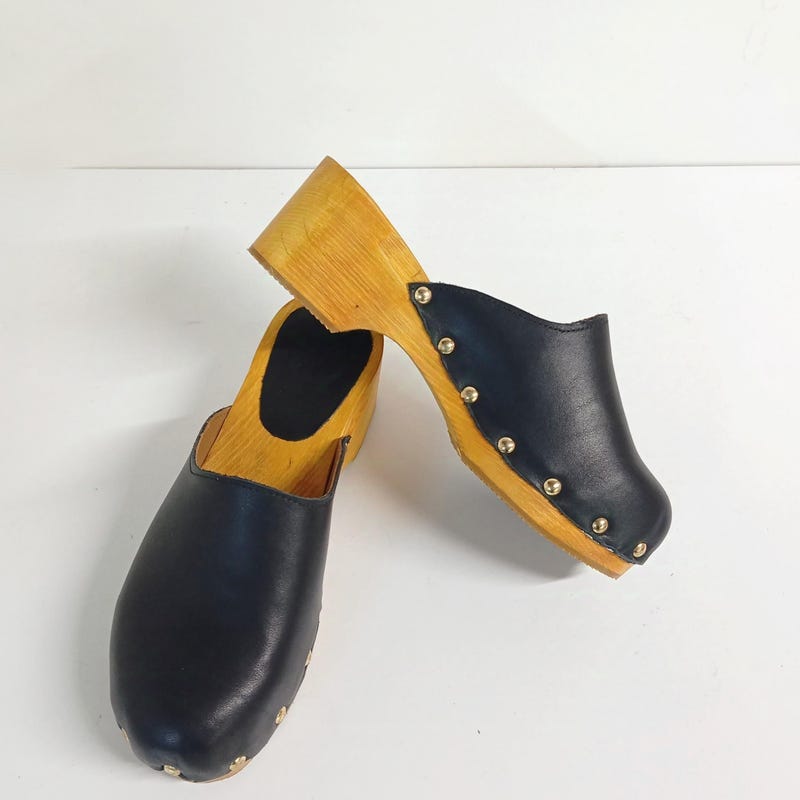 Wood Clogs - Etsy