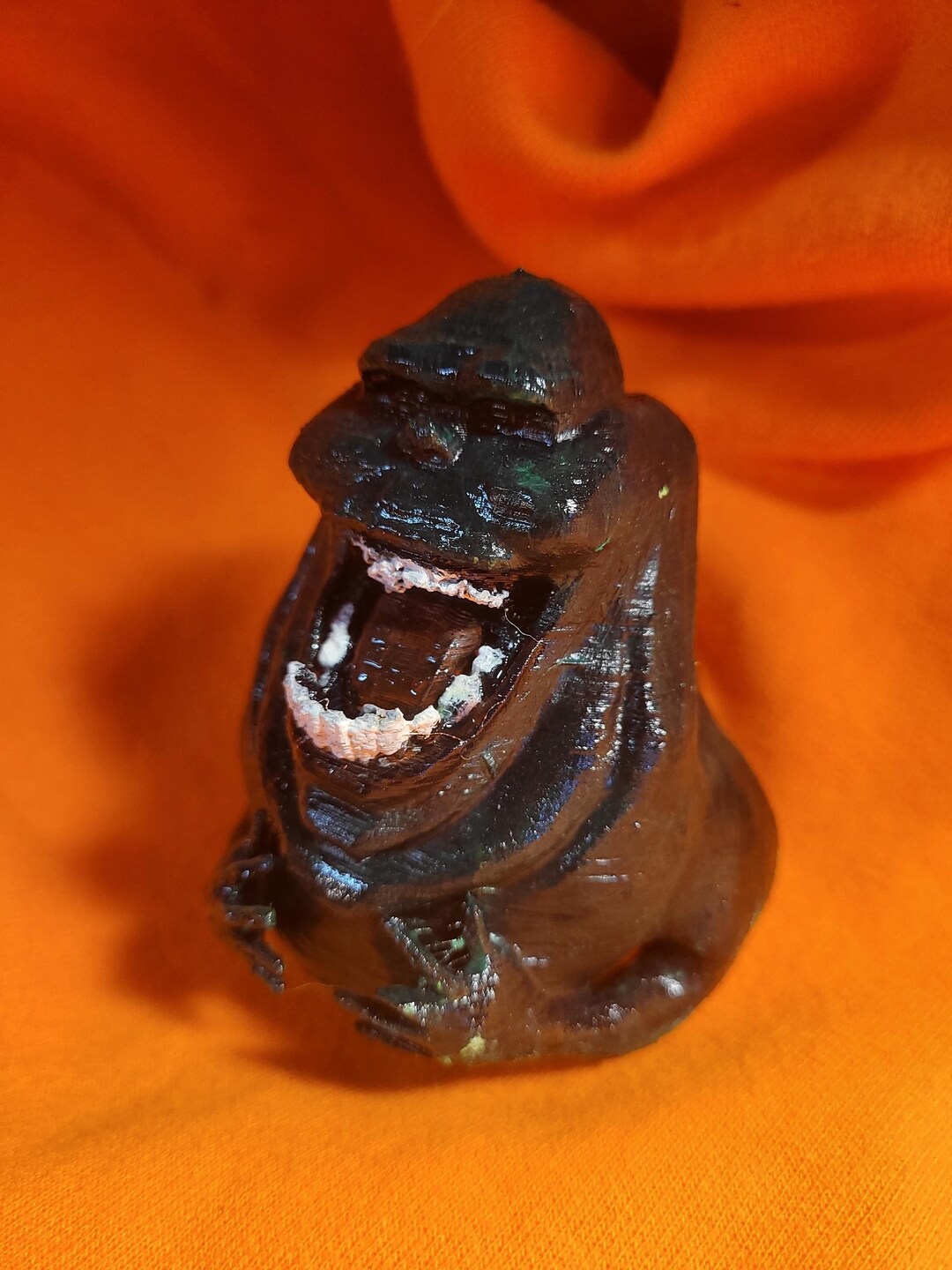 3D Printed Hand Painted Slimer Ghost - Etsy