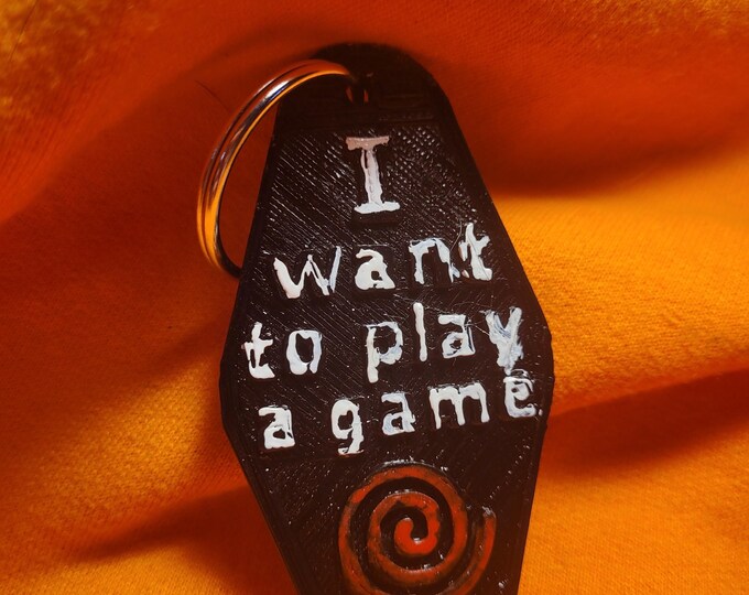 3D Printed/hand Painted Saw Keychain - Etsy