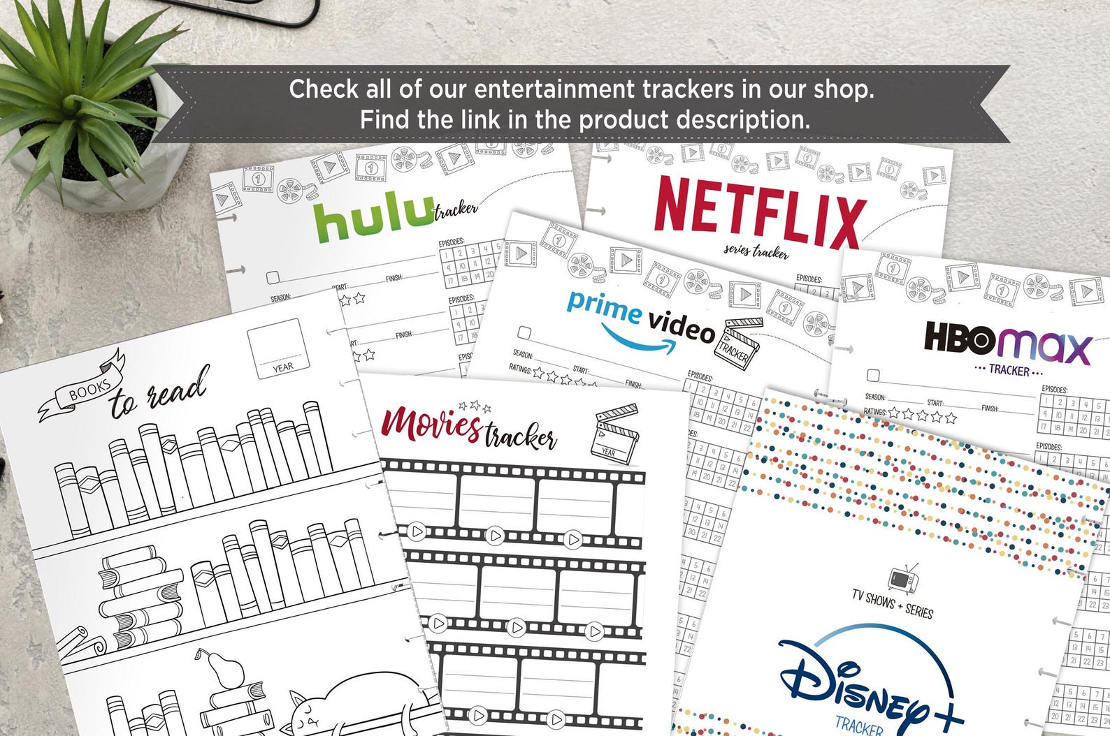 Series Tracker Printable A5 | All-in-one TV Planner | Series & Movie ...