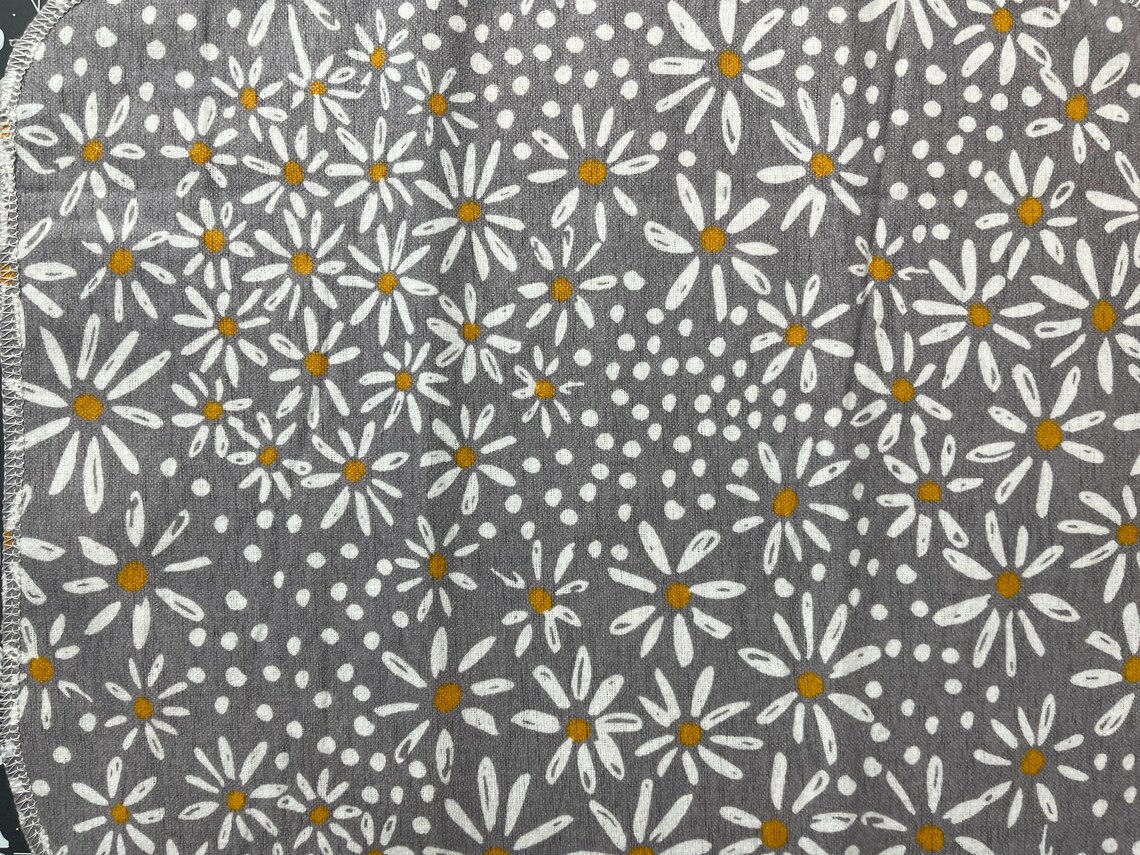 Daisy Set Reusable Paper Towels/spring Daisy/flower Print Paper Towels ...
