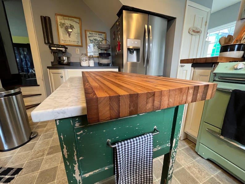 Butcherblock Style Countertop - Made From 1860s Old Growth Maple ...