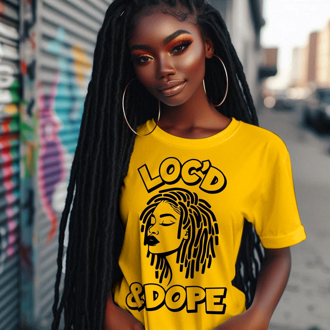 Loc'd and Dope SVG PNG EPS Dxf Jpg Melanin, They Not Like Us, African ...