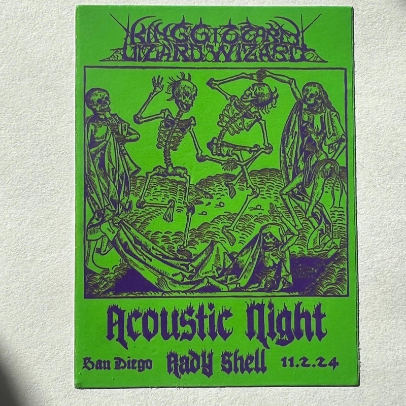 King Gizzard 2024 Poster - Etsy