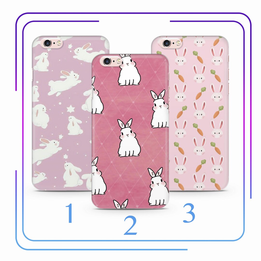 Bunny Rabbit A4 Phone Case Cover for Apple iPhone 5 SE 2020 2022 6 7 8 ...