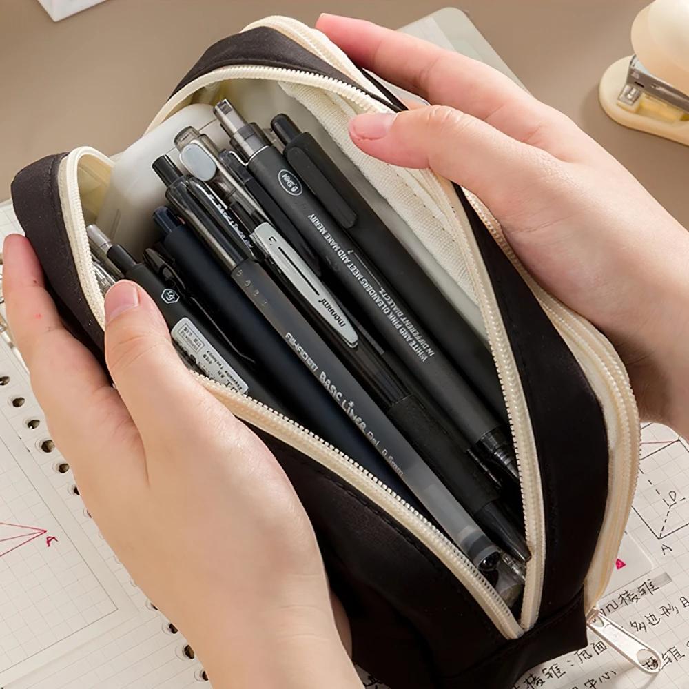 Multi-compartment Oxford Fabric Pencil Case || Stylish and Spacious ...