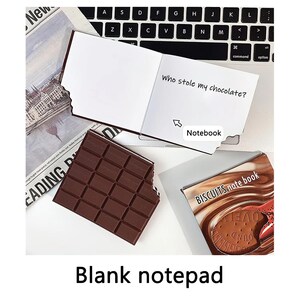 Chocolate Biscuit Memo Pad || Cute Notepad With 80 Sheets for Office ...