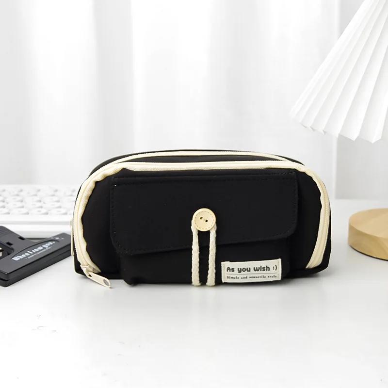 Multi-compartment Oxford Fabric Pencil Case || Stylish and Spacious ...