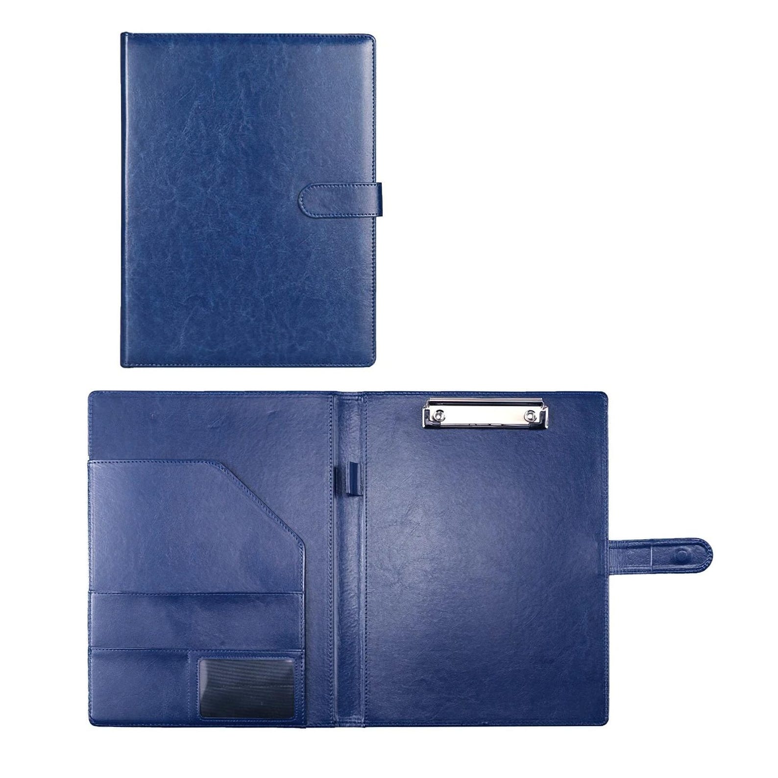Professional Faux Leather Padfolio With Clipboard || A4 Portfolio ...