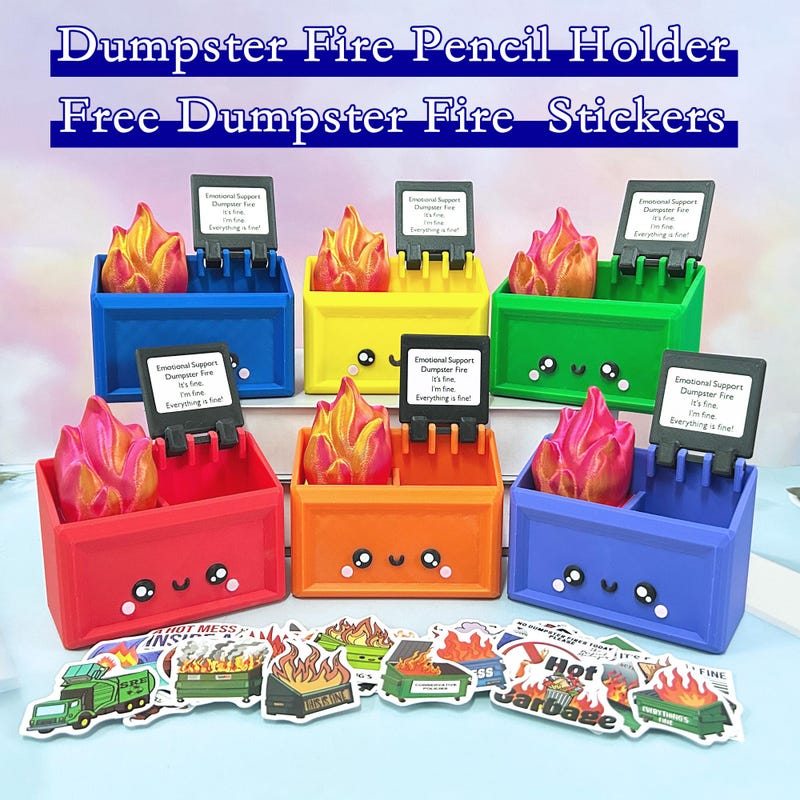 Dumpster Fire - Etsy
