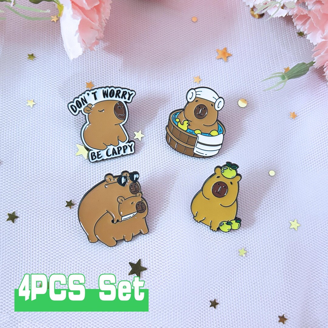 Cute Capybara Badge Pin,mother's Day Gift,brooch Accessory,gift for ...