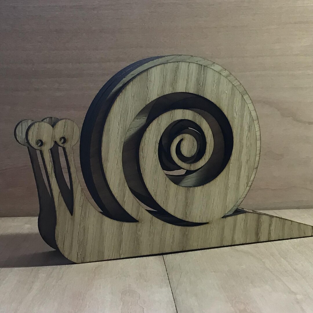 Snail Coaster Set Digital File: Laser Cut DXF - Etsy