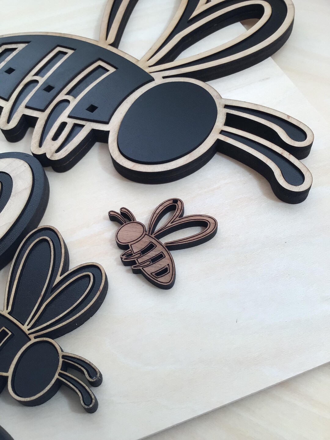 Wall Mounted Honey Bee Key Holder. Bumblebee Key Holder. Unique Insect ...