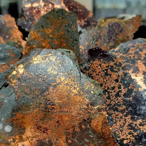 BULK Premium Copper Ore Slabs W/secondary Minerals | Houghton County ...