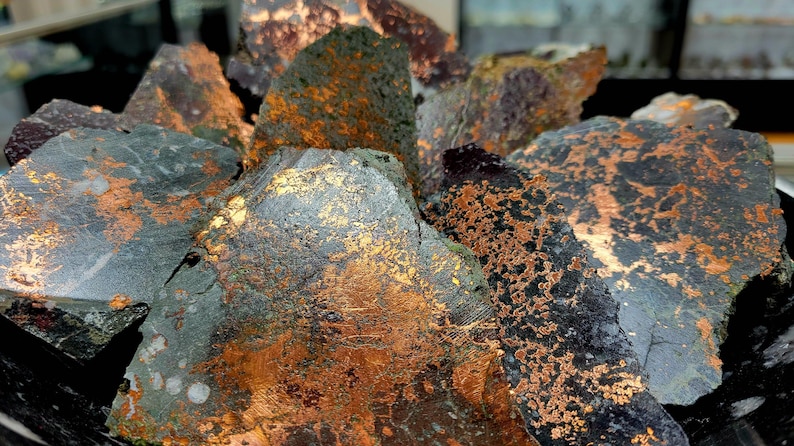 Native Copper Ore Slabs | Bulk Lot | Michigan Copper - Etsy
