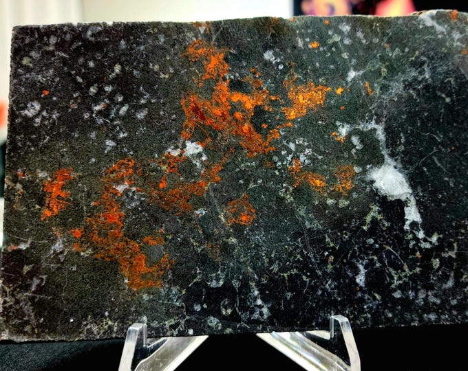 Polished Native Copper Ore Slab – Houghton County, Michigan | 4.6” X 3 ...