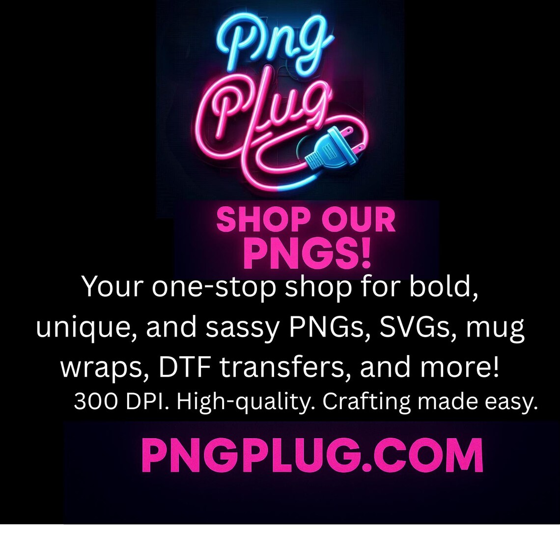God is the Plug Neon Graffiti | Faith-based PNG Image Instant Digital ...