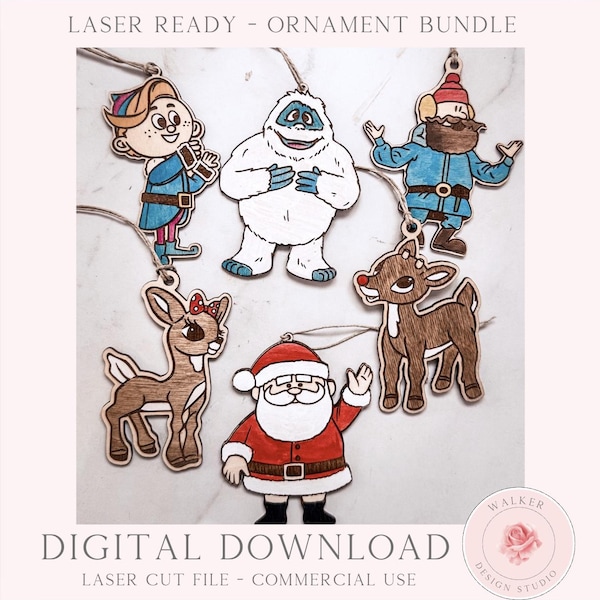 Rudolph Cut Out - Etsy