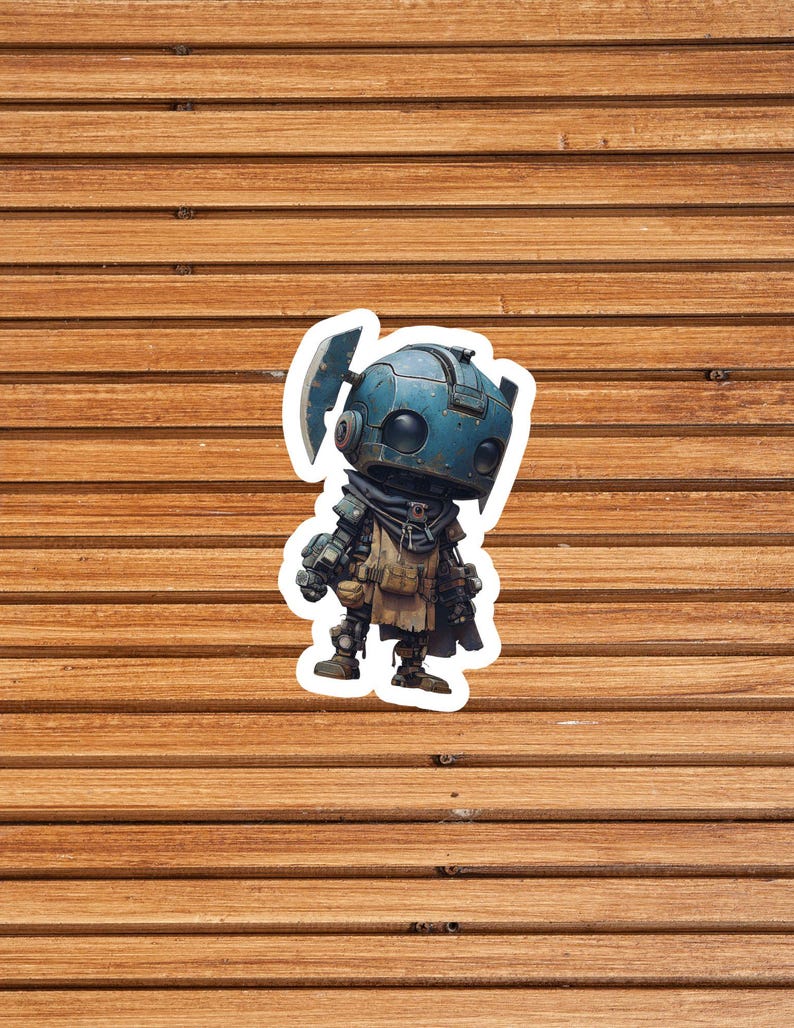 20 Adorable Robot Stickers: Fun & Playful Bots for All Ages - Etsy