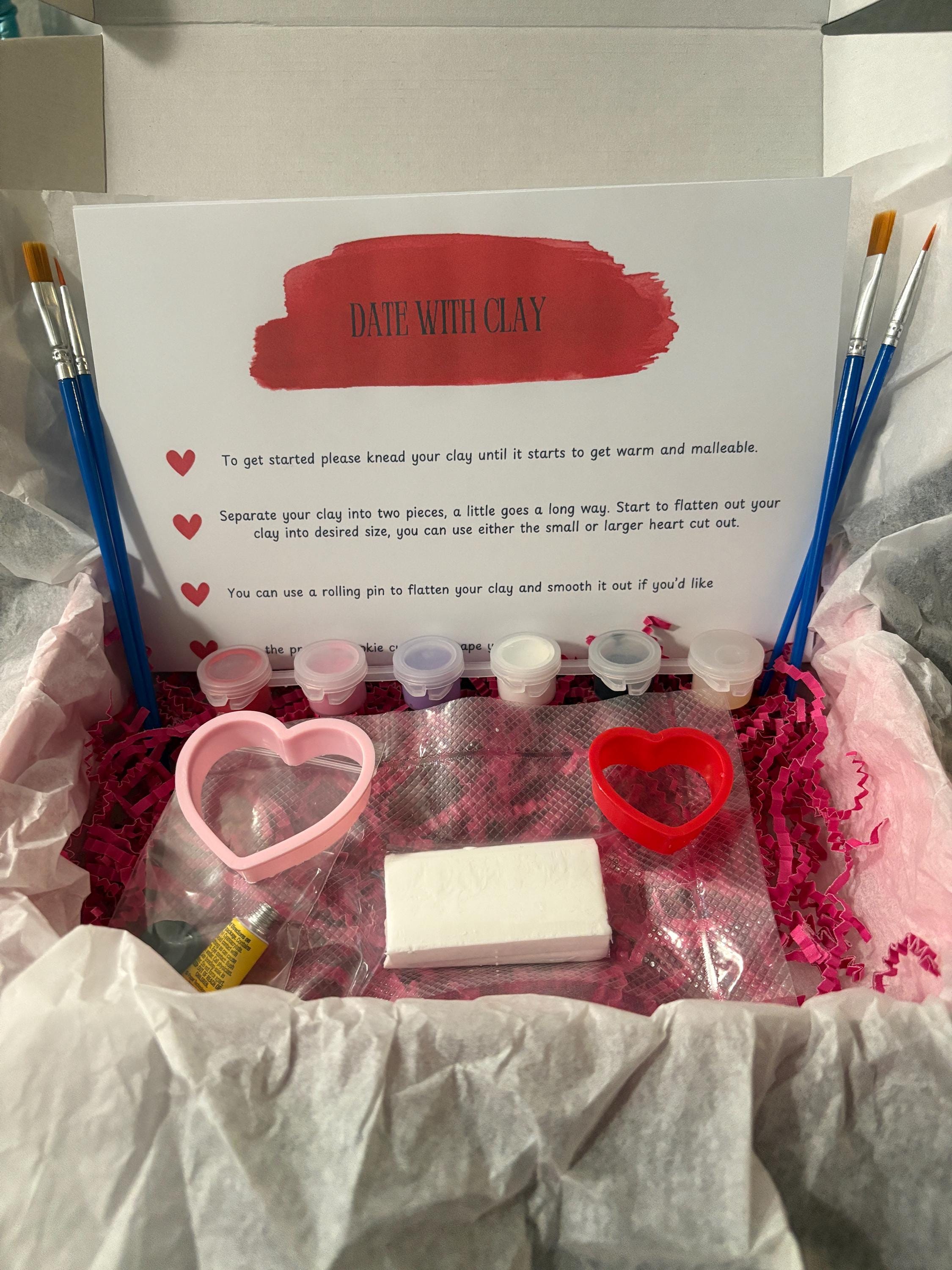 Date Night With A Craft - Clay Paint - Etsy