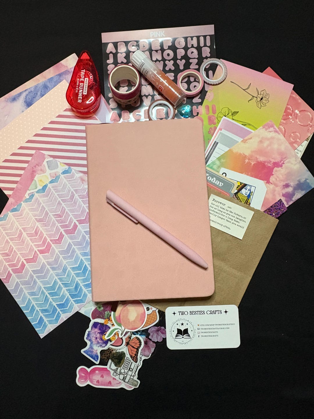 Junk Journal Starter Kit 50 Piece - Etsy