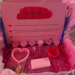 Date Night With A Craft - Clay Paint - Etsy