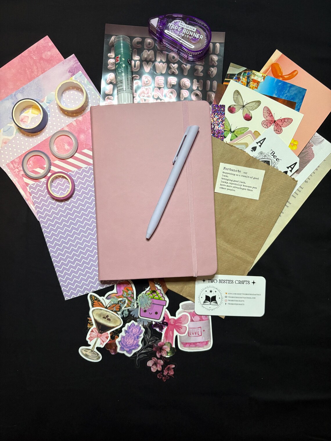 Junk Journal Starter Kit 50 Piece - Etsy