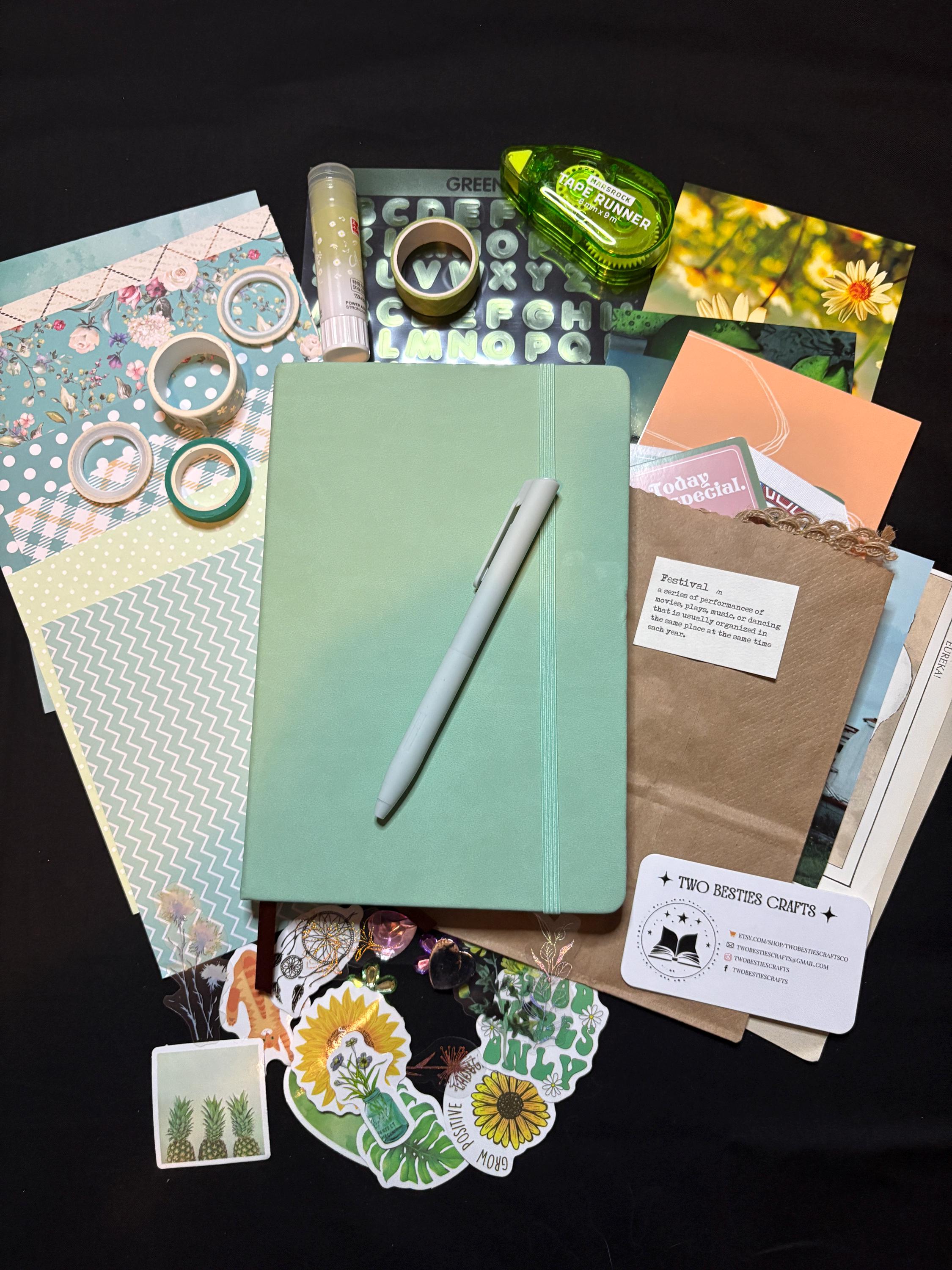 Junk Journal Starter Kit 50 Piece - Etsy