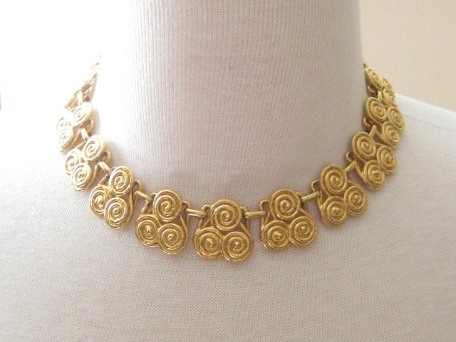 Vintage Signed Sphinx Collectible Jewelry Parure Set | Etsy