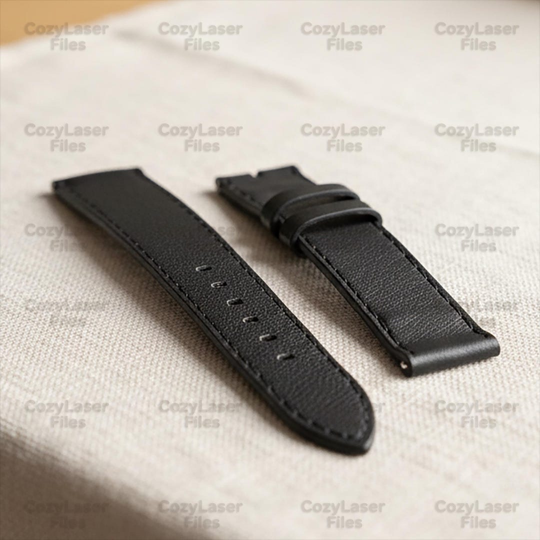 Laser Cut 20 Mm Classic Watch Band Band SVG Bundle Glowforge Watch ...