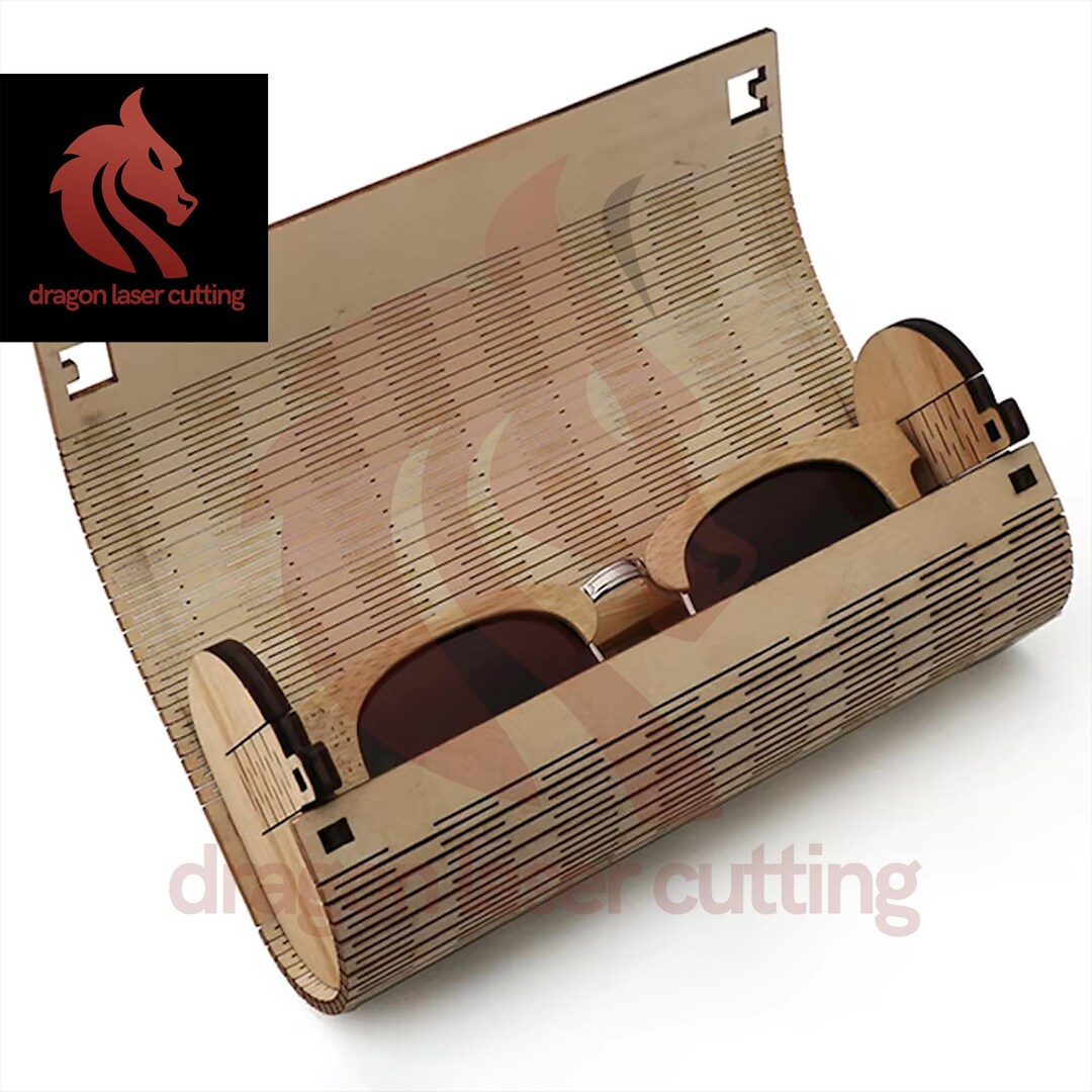 Laser Cut Files Sunglasses Case Box Organiser 3d Puzzle SVG Bundle ...