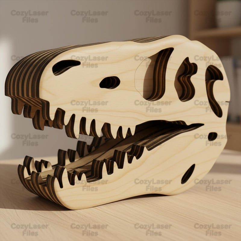 Dinosaur Head - Etsy
