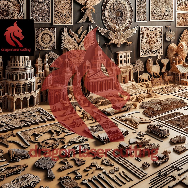 Laser Cut Files Mega Bundle Cut 250,000 Pack 3D 2D Designs CNC Files ...