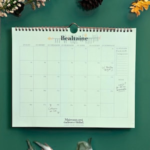 Féilire 2025 | Irish Language Calendar | Féilire Gaeilge (31x25cm) - Etsy